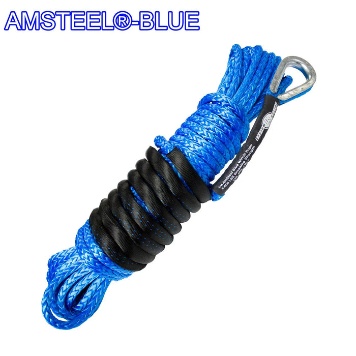 AmSteel® Blue Synthetic Winch Rope – Custom Splice