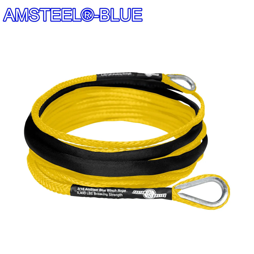 3/16" Extension - AmSteel®Blue Winch Rope - Custom Splice