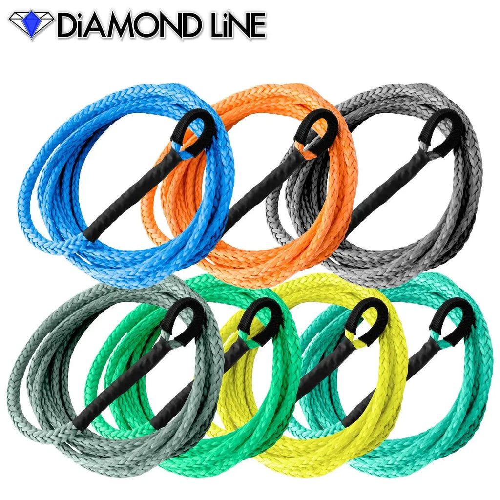 ATV UTV Snow Plow Lift Synthetic Winch Rope Diamond Line Custom Splice